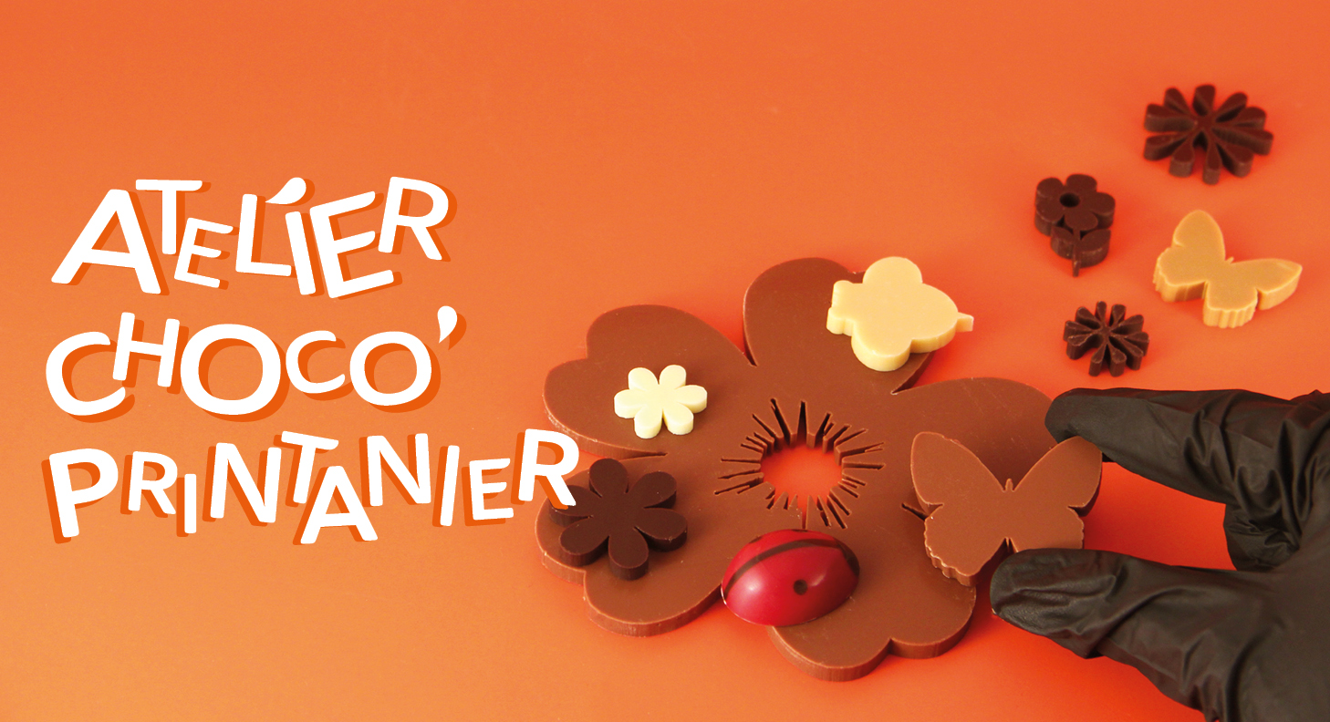 Créez votre marguerite en chocolat à l'atelier Choco'Printanier