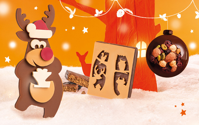 Chocolat Artisanal de la Forêt Enchantée de Noël- Actualités - Chocolat ...